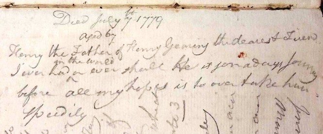 The Diaries Described – John Martin of Evershot