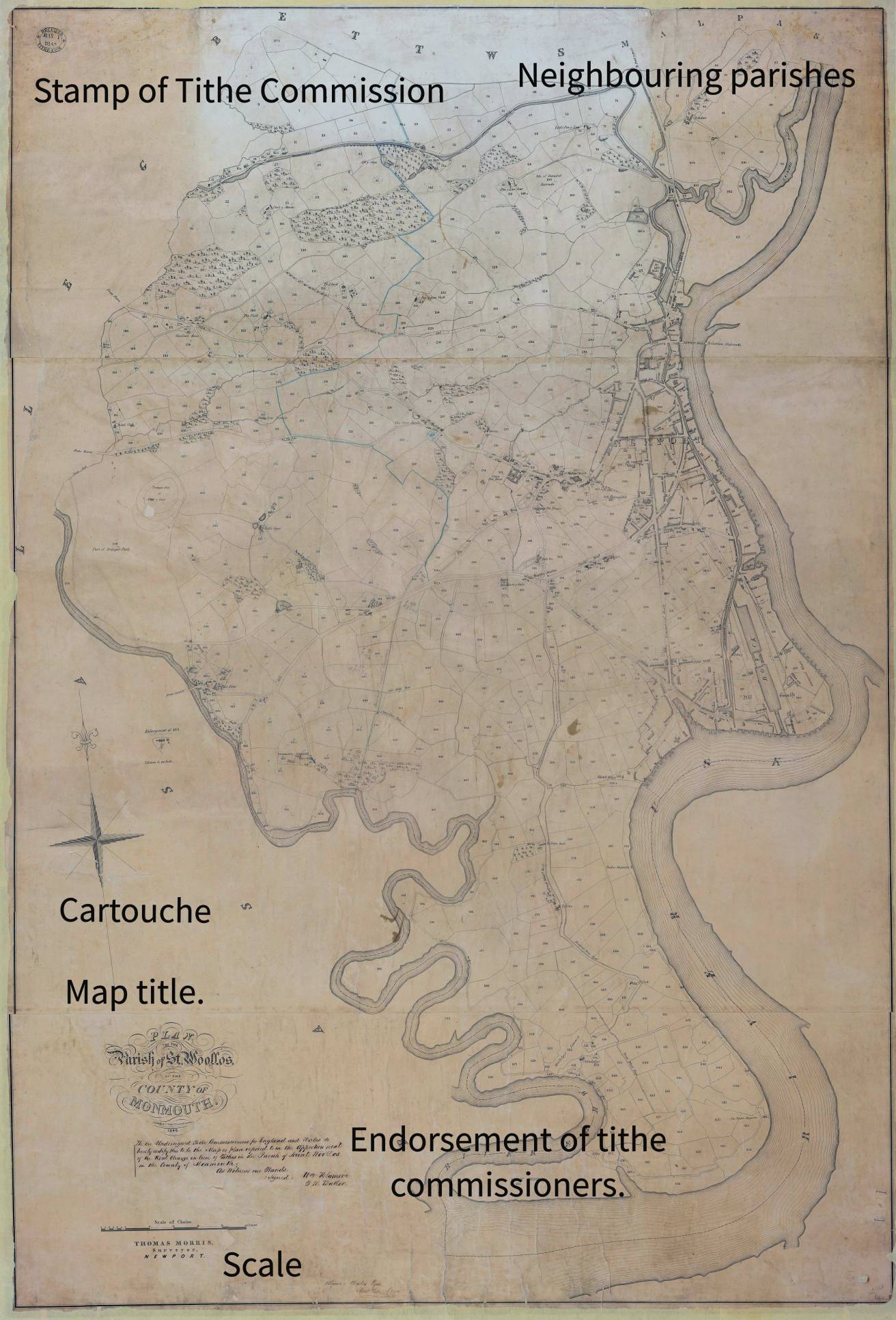 Tithe Maps – John Martin of Evershot