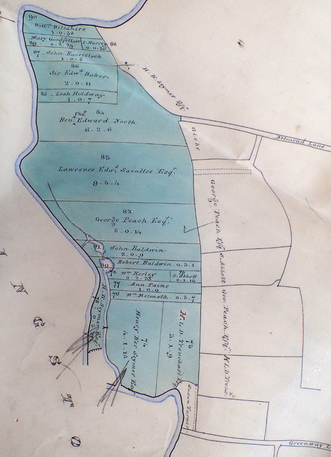 Child Okeford Inclosure – John Martin of Evershot